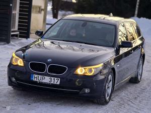 Zils BMW 520 2008 Radviliškis, ar dzinēja tilpumu 2.00 L un nobraukumu 380 tūkst. km par 3450 €, foto  vietnē AUTOMOTO.COM.LV