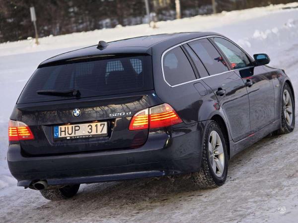 Zils BMW 520 2008 Radviliškis, ar dzinēja tilpumu 2.00 L un nobraukumu 380 tūkst. km par 3450 €, foto 3 vietnē AUTOMOTO.COM.LV