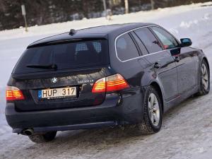 Blue BMW 520 2008 in Radviliskis, with an engine capacity of 2.00 L and mileage of 380 thousand km for 3450 €, photo 3 on AUTOMOTO.COM.LV