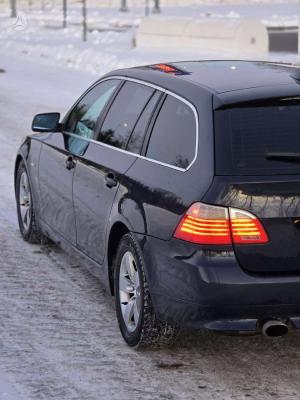 Blue BMW 520 2008 in Radviliskis, with an engine capacity of 2.00 L and mileage of 380 thousand km for 3450 €, photo 5 on AUTOMOTO.COM.LV