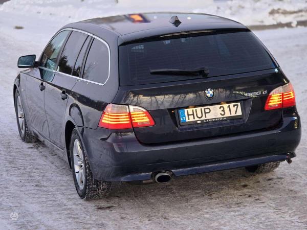 Zils BMW 520 2008 Radviliškis, ar dzinēja tilpumu 2.00 L un nobraukumu 380 tūkst. km par 3450 €, foto 6 vietnē AUTOMOTO.COM.LV