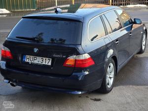 Blue BMW 520 2008 in Siauliai, with an engine capacity of 2.00 L and mileage of 379 thousand km for 2950 €, photo 4 on AUTOMOTO.COM.LV