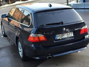 Blue BMW 520 2008 in Siauliai, with an engine capacity of 2.00 L and mileage of 379 thousand km for 2950 €, photo 5 on AUTOMOTO.COM.LV