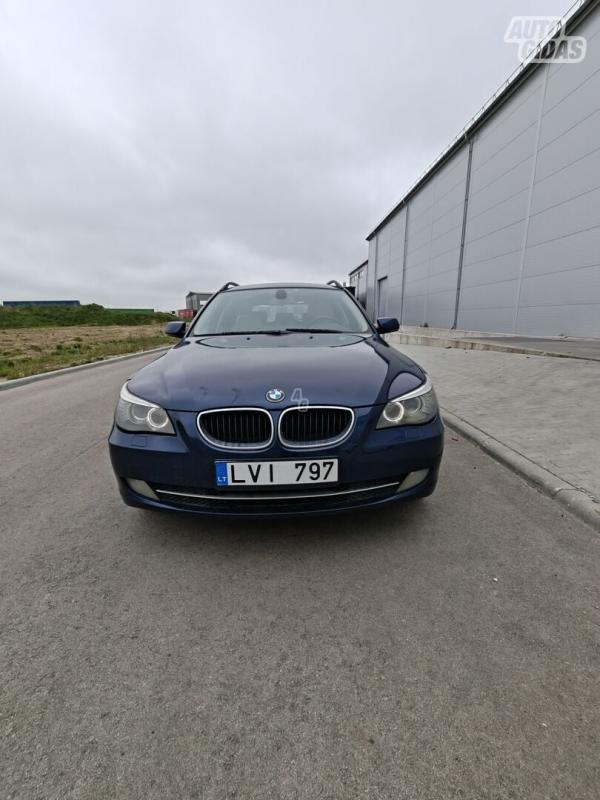 Blue BMW 520 2008 in Klaipeda, with an engine capacity of 2.00 L and mileage of 364 thousand km for 3500 €, photo 2 on AUTOMOTO.COM.LV