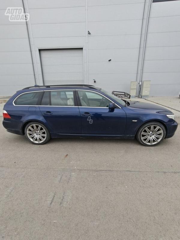 Blue BMW 520 2008 in Klaipeda, with an engine capacity of 2.00 L and mileage of 364 thousand km for 3500 €, photo 4 on AUTOMOTO.COM.LV