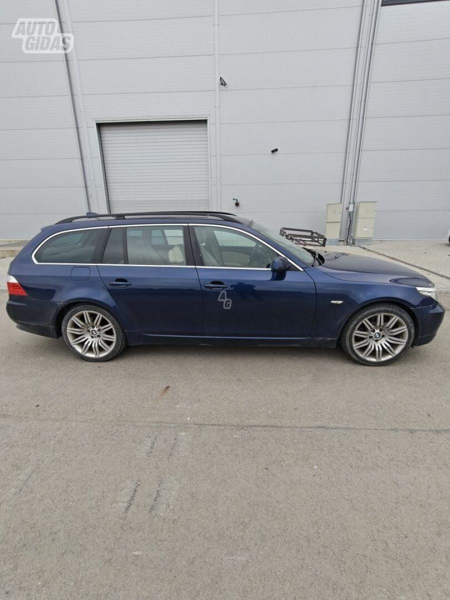 Blue BMW 520 2008 in Klaipeda, with an engine capacity of 2.00 L and mileage of 364 thousand km for 3500 €, photo 5 on AUTOMOTO.COM.LV