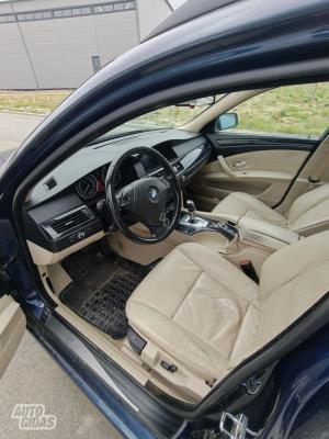 Blue BMW 520 2008 in Klaipeda, with an engine capacity of 2.00 L and mileage of 364 thousand km for 3500 €, photo 8 on AUTOMOTO.COM.LV
