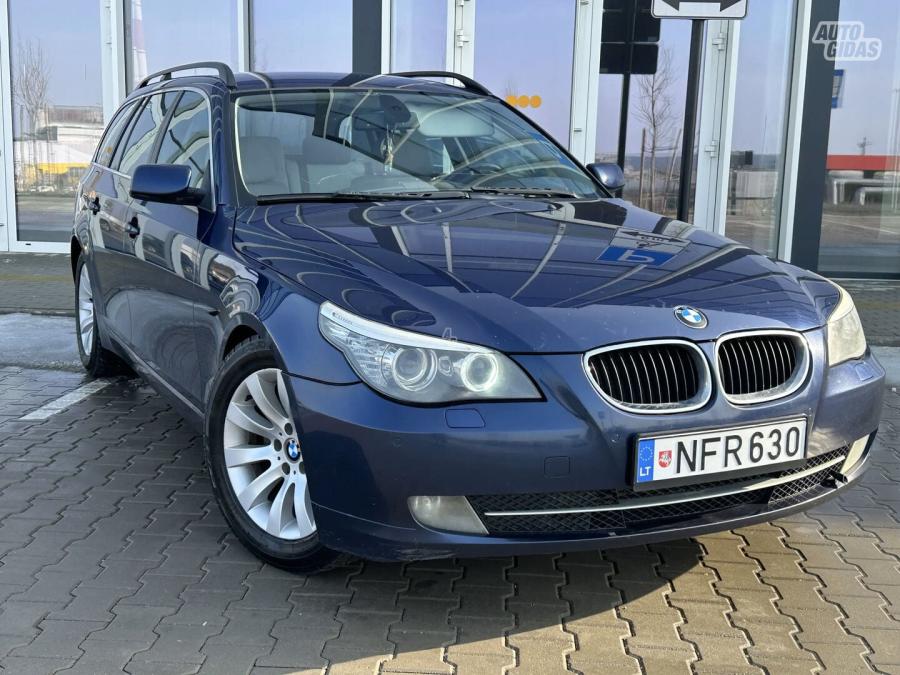 Zils BMW 520 2008 Viļņa, ar dzinēja tilpumu 2.00 L un nobraukumu 398 tūkst. km par 3000 €, foto 1 vietnē AUTOMOTO.COM.LV