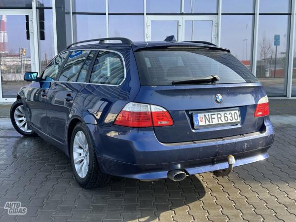 Синий БМВ 520 2008 в Вильнюс, объемом двигателя 2.00 л и пробегом 398 тыс. км за 3000 €, фото 4 на AUTOMOTO.COM.LV
