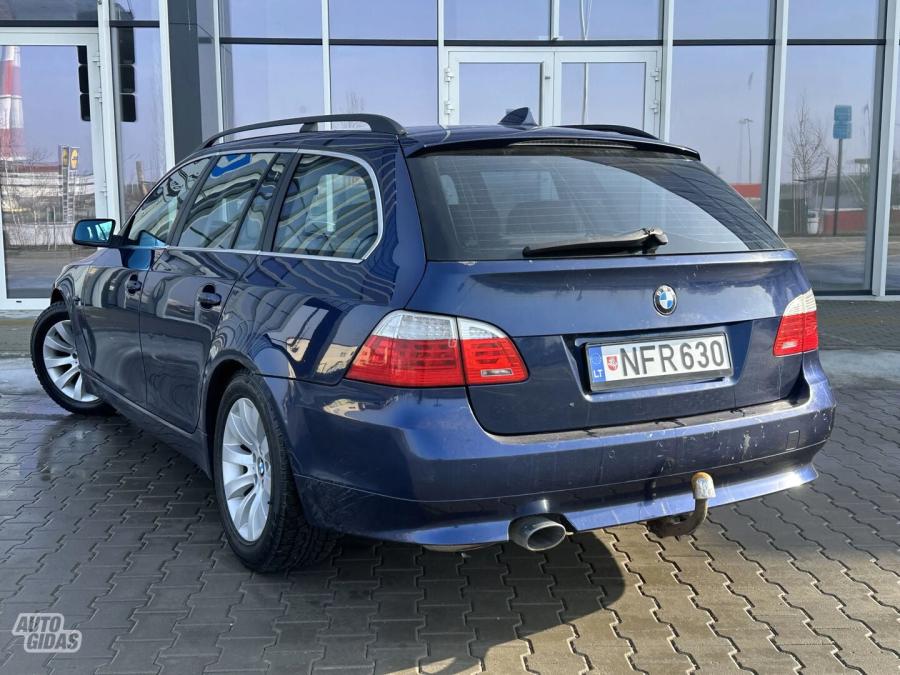Zils BMW 520 2008 Viļņa, ar dzinēja tilpumu 2.00 L un nobraukumu 398 tūkst. km par 3000 €, foto 5 vietnē AUTOMOTO.COM.LV