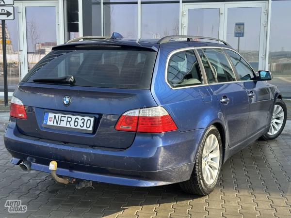 Синий БМВ 520 2008 в Вильнюс, объемом двигателя 2.00 л и пробегом 398 тыс. км за 3000 €, фото 6 на AUTOMOTO.COM.LV