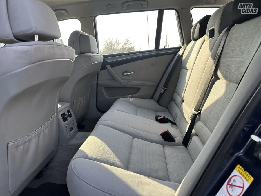 Zils BMW 520 2008 Viļņa, ar dzinēja tilpumu 2.00 L un nobraukumu 398 tūkst. km par 3000 €, foto 10 vietnē AUTOMOTO.COM.LV