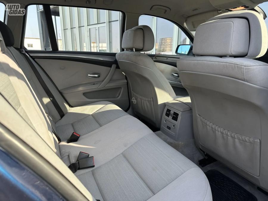 Zils BMW 520 2008 Viļņa, ar dzinēja tilpumu 2.00 L un nobraukumu 398 tūkst. km par 3000 €, foto 11 vietnē AUTOMOTO.COM.LV