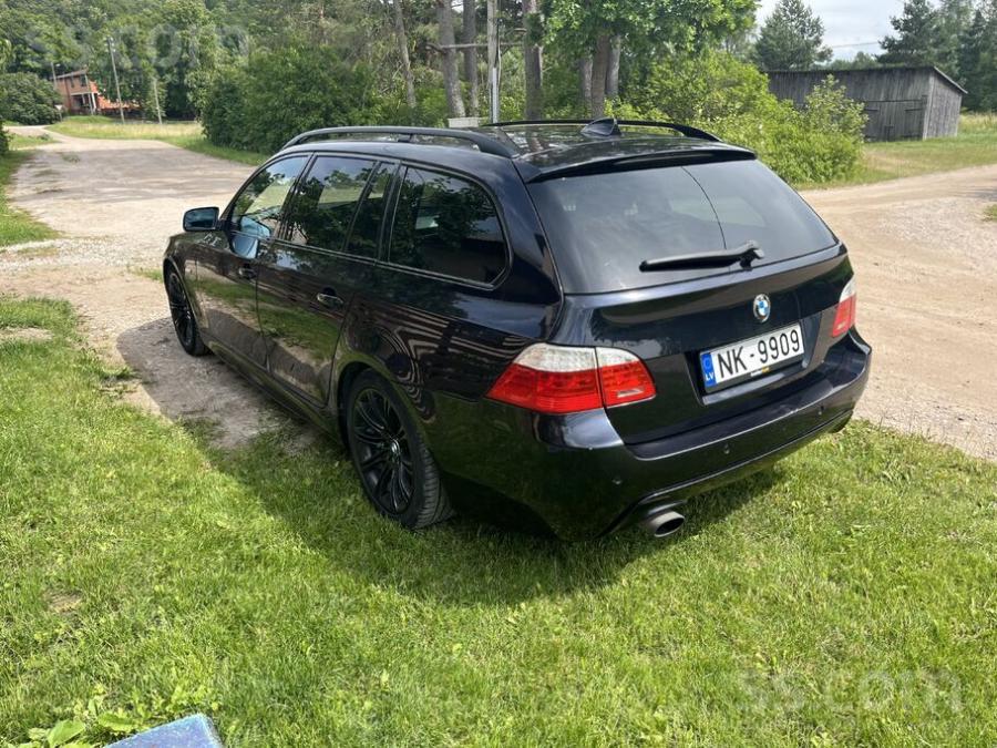 Zils BMW 520 2009 Tukums, ar dzinēja tilpumu 2.00 L un nobraukumu 313 tūkst. km par 5500 €, foto 3 vietnē AUTOMOTO.COM.LV