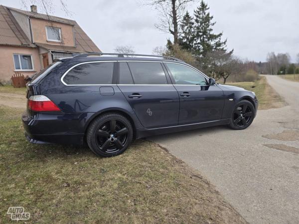 Blue BMW 520 2009 in Plunge, with an engine capacity of 2.00 L and mileage of 560 thousand km for 3000 €, photo 8 on AUTOMOTO.COM.LV