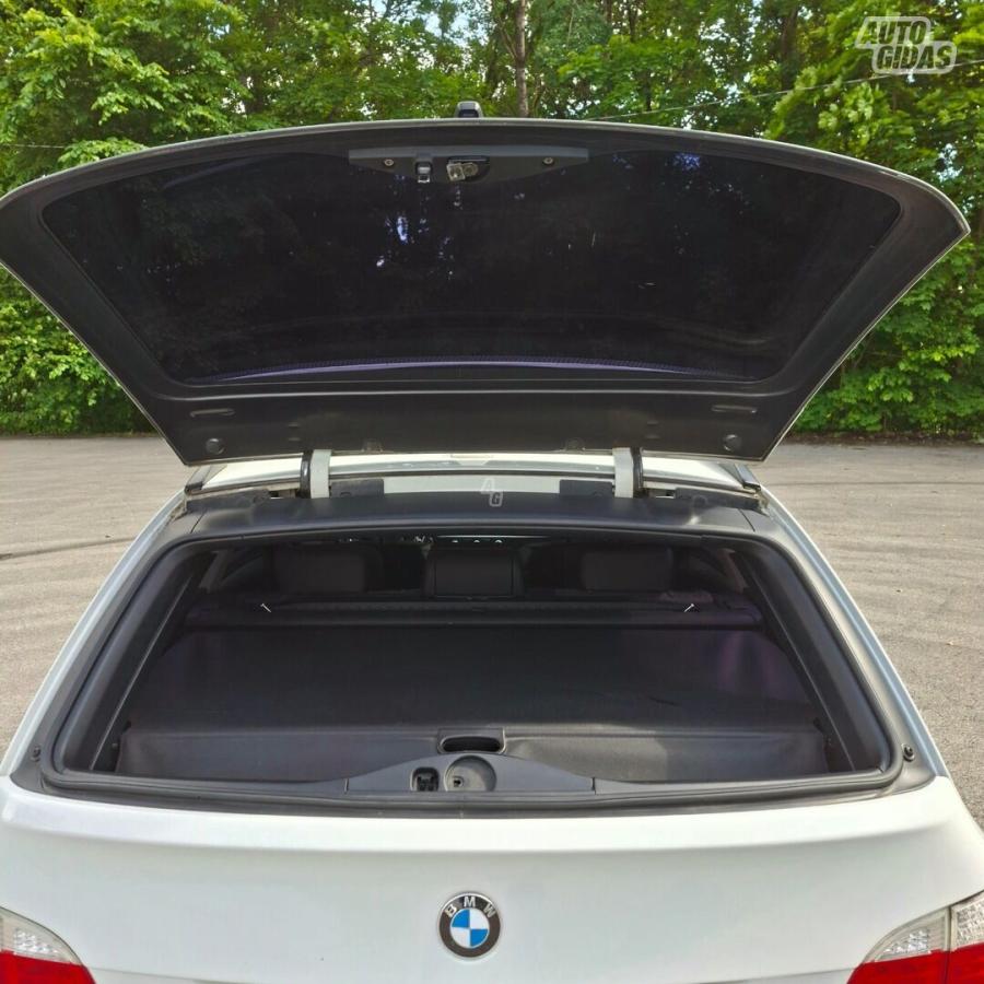 Blue BMW 520 2009 in Kaunas, with an engine capacity of 2.00 L and mileage of 350 thousand km for 4499 €, photo 10 on AUTOMOTO.COM.LV