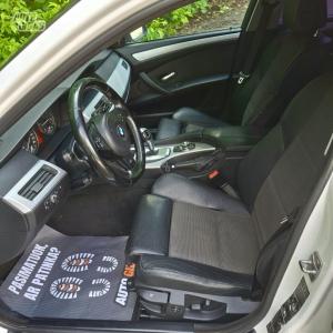 Blue BMW 520 2009 in Kaunas, with an engine capacity of 2.00 L and mileage of 350 thousand km for 4499 €, photo 12 on AUTOMOTO.COM.LV