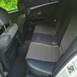 Blue BMW 520 2009 in Kaunas, with an engine capacity of 2.00 L and mileage of 350 thousand km for 4499 €, photo 21 on AUTOMOTO.COM.LV