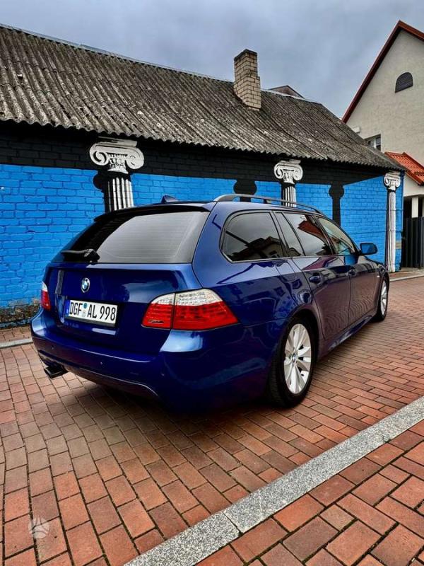 Blue BMW 520 2009 in Marijampole, with an engine capacity of 2.00 L and mileage of 295 thousand km for 4999 €, photo 3 on AUTOMOTO.COM.LV