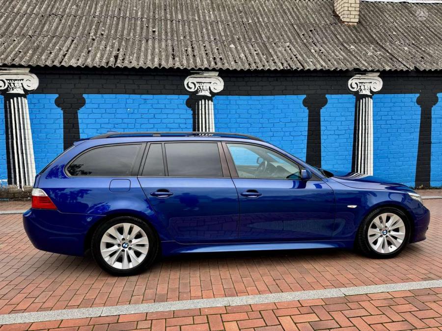 Blue BMW 520 2009 in Marijampole, with an engine capacity of 2.00 L and mileage of 295 thousand km for 4999 €, photo 5 on AUTOMOTO.COM.LV
