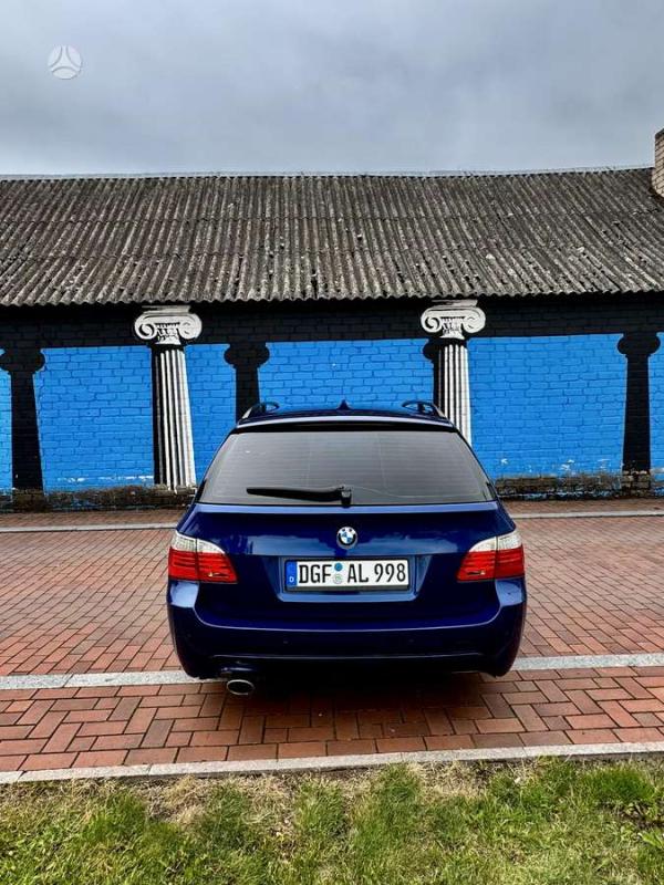 Blue BMW 520 2009 in Marijampole, with an engine capacity of 2.00 L and mileage of 295 thousand km for 4999 €, photo 9 on AUTOMOTO.COM.LV