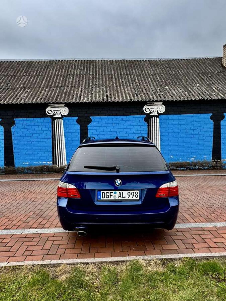 Blue BMW 520 2009 in Marijampole, with an engine capacity of 2.00 L and mileage of 295 thousand km for 4999 €, photo 10 on AUTOMOTO.COM.LV