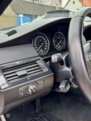 Blue BMW 520 2009 in Marijampole, with an engine capacity of 2.00 L and mileage of 295 thousand km for 4999 €, photo 12 on AUTOMOTO.COM.LV