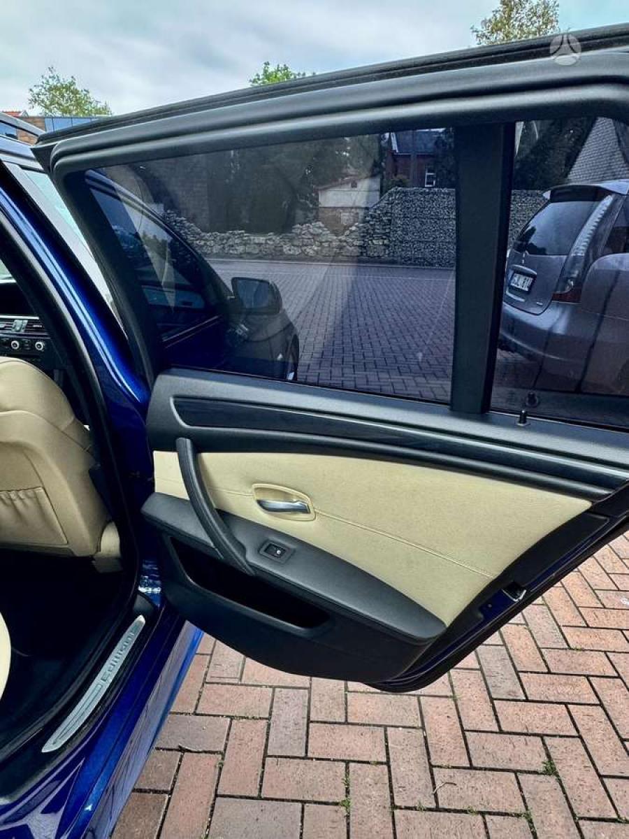 Blue BMW 520 2009 in Marijampole, with an engine capacity of 2.00 L and mileage of 295 thousand km for 4999 €, photo 17 on AUTOMOTO.COM.LV