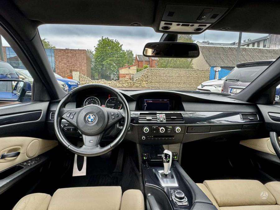 Blue BMW 520 2009 in Marijampole, with an engine capacity of 2.00 L and mileage of 295 thousand km for 4999 €, photo 24 on AUTOMOTO.COM.LV