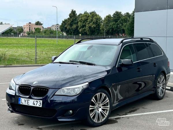 Синий БМВ 520 2009 в Шилуте, объемом двигателя 2.00 л и пробегом 381 тыс. км за 2850 €, фото 2 на AUTOMOTO.COM.LV
