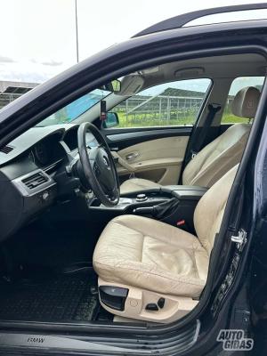 Blue BMW 520 2009 in Silute, with an engine capacity of 2.00 L and mileage of 381 thousand km for 2850 €, photo 9 on AUTOMOTO.COM.LV