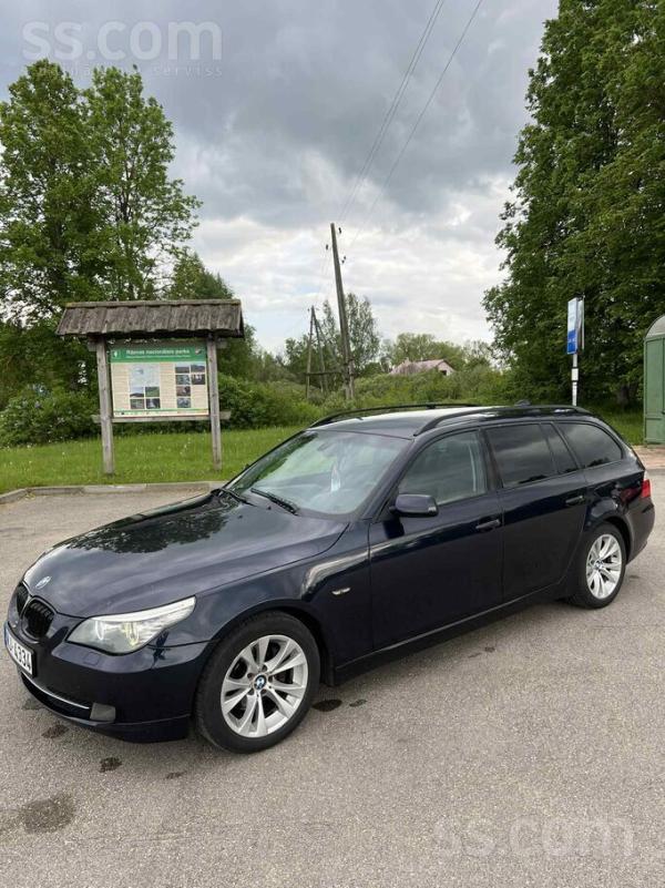 Blue BMW 520 2009 in Rezekne, with an engine capacity of 2.00 L and mileage of 312 thousand km for 4900 €, photo 1 on AUTOMOTO.COM.LV