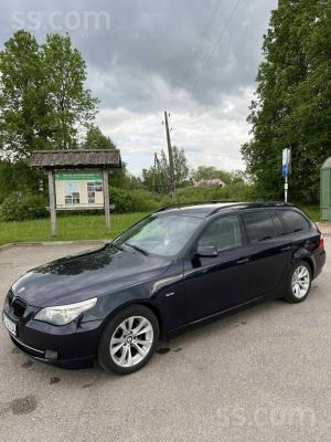 Синий БМВ 520 2009 в Резекне, объемом двигателя 2.00 л и пробегом 312 тыс. км за 4900 €, фото  на AUTOMOTO.COM.LV