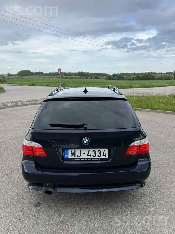 Blue BMW 520 2009 in Rezekne, with an engine capacity of 2.00 L and mileage of 312 thousand km for 4900 €, photo 2 on AUTOMOTO.COM.LV