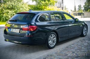 Blue BMW 520 2010 in Riga, with an engine capacity of 2.00 L and mileage of 279 thousand km for 6590 €, photo 4 on AUTOMOTO.COM.LV
