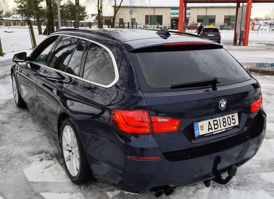 Zils BMW 520 2010 Šilutė, ar dzinēja tilpumu 2.00 L un nobraukumu 251 tūkst. km par 6299 €, foto 7 vietnē AUTOMOTO.COM.LV