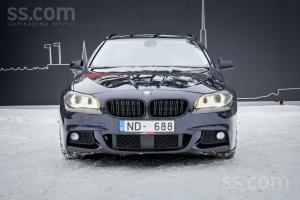 Blue BMW 520 2010 in Riga, with an engine capacity of 2.00 L and mileage of 374 thousand km for 9990 €, photo 2 on AUTOMOTO.COM.LV