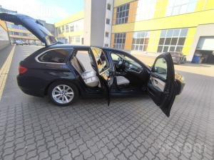 Blue BMW 520 2010 in Riga, with an engine capacity of 2.00 L and mileage of 303 thousand km for 6850 €, photo 12 on AUTOMOTO.COM.LV