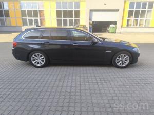 Blue BMW 520 2010 in Riga, with an engine capacity of 2.00 L and mileage of 303 thousand km for 6850 €, photo 24 on AUTOMOTO.COM.LV
