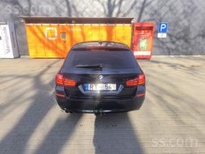 Blue BMW 520 2010 in Riga, with an engine capacity of 2.00 L and mileage of 303 thousand km for 6850 €, photo 33 on AUTOMOTO.COM.LV