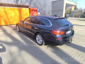 Blue BMW 520 2010 in Riga, with an engine capacity of 2.00 L and mileage of 303 thousand km for 6850 €, photo 34 on AUTOMOTO.COM.LV