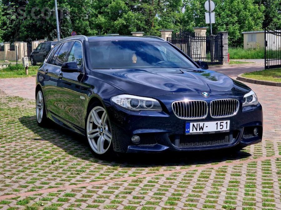 Синий БМВ 520 2010 в Елгава, объемом двигателя 2.00 л и пробегом 225 тыс. км за 9500 €, фото 3 на AUTOMOTO.COM.LV