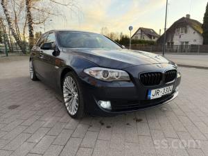 Blue BMW 520 2010 in Riga, with an engine capacity of 2.00 L and mileage of 641 thousand km for 5300 €, photo  on AUTOMOTO.COM.LV