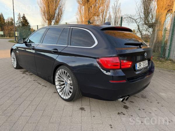 Синий БМВ 520 2010 в Рига, объемом двигателя 2.00 л и пробегом 641 тыс. км за 5300 €, фото 4 на AUTOMOTO.COM.LV