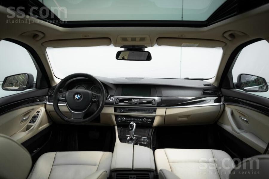 Zils BMW 520 2010 Rīga, ar dzinēja tilpumu 2.00 L un nobraukumu 348 tūkst. km par 5995 €, foto 18 vietnē AUTOMOTO.COM.LV