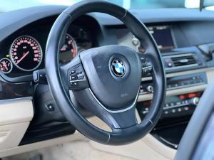 Blue BMW 520 2010 in Rezekne, with an engine capacity of 2.00 L and mileage of 306 thousand km for 7990 €, photo 11 on AUTOMOTO.COM.LV