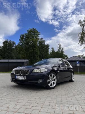 Blue BMW 520 2010 in Ludza, with an engine capacity of 2.00 L and mileage of 306 thousand km for 6650 €, photo  on AUTOMOTO.COM.LV