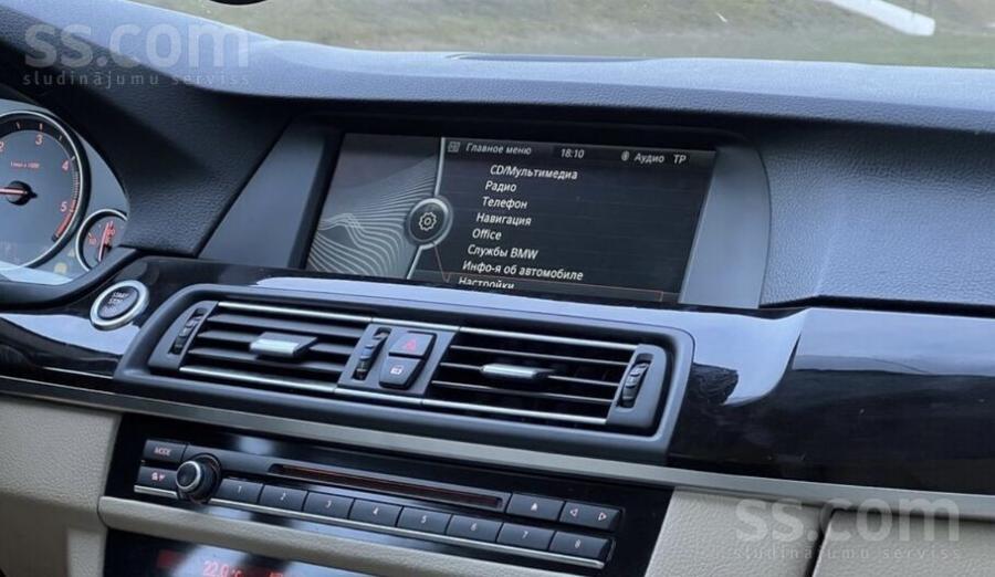 Zils BMW 520 2010 Rīga, ar dzinēja tilpumu 2.00 L un nobraukumu 307 tūkst. km par 6400 €, foto 10 vietnē AUTOMOTO.COM.LV