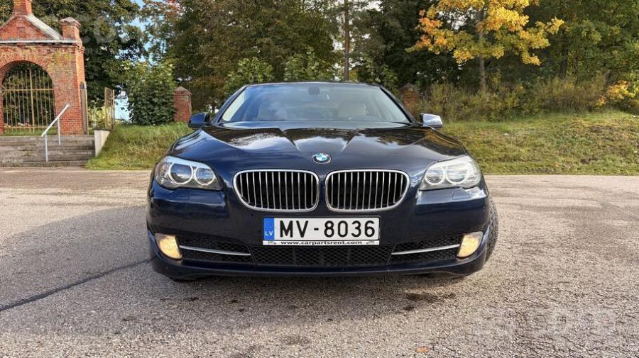 Синий БМВ 520 2010 в Краслава, объемом двигателя 2.00 л и пробегом 222 тыс. км за 6200 €, фото 4 на AUTOMOTO.COM.LV