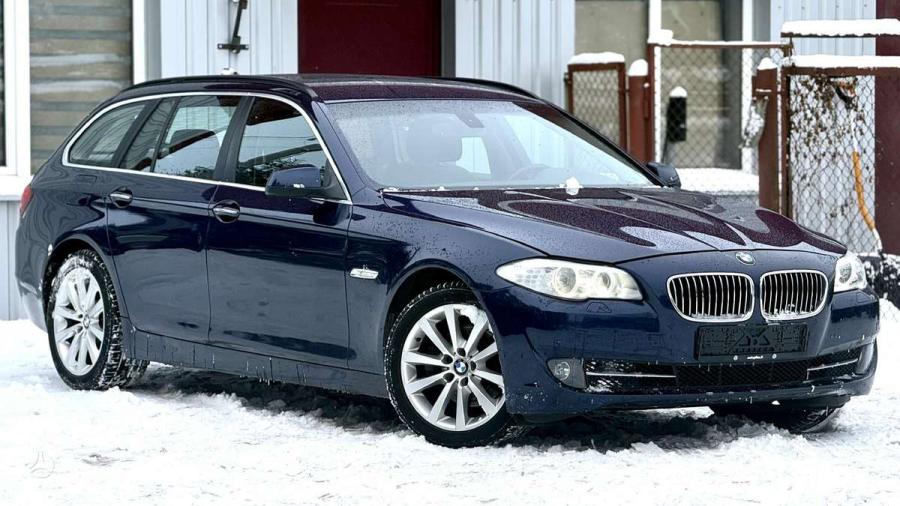 Zils BMW 520 2011 Ukmergė, ar dzinēja tilpumu 2.00 L un nobraukumu 304 tūkst. km par 6750 €, foto 1 vietnē AUTOMOTO.COM.LV